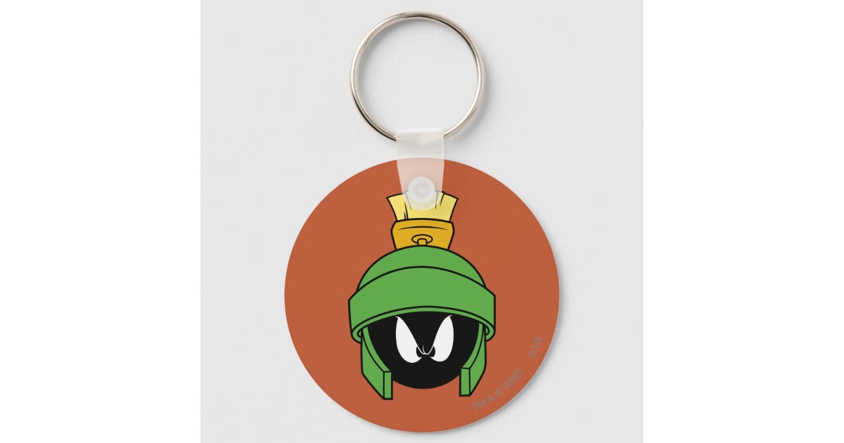 MARVIN THE MARTIAN™ Mad Keychain | Zazzle