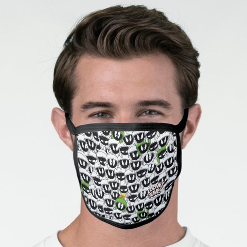 MARVIN THE MARTIAN™ Pattern Face Mask | Zazzle