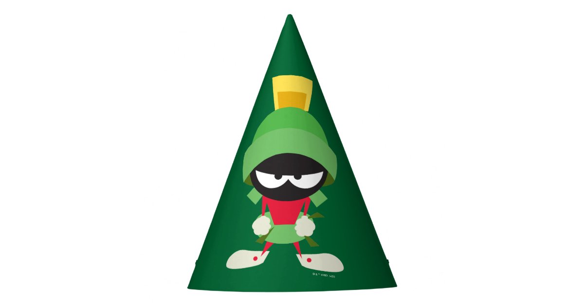 MARVIN THE MARTIAN™ Ready to Attack Party Hat | Zazzle