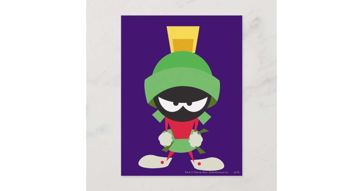 MARVIN THE MARTIAN™ Ready to Attack Postcard | Zazzle