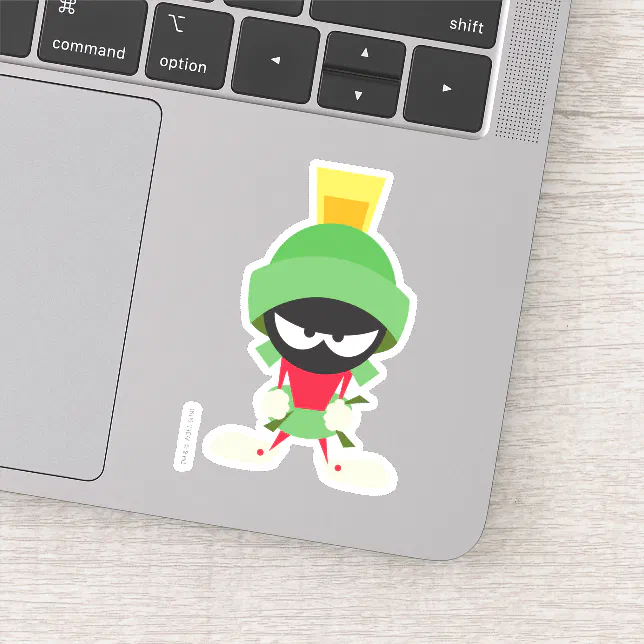 MARVIN THE MARTIAN™ Ready to Attack Sticker | Zazzle
