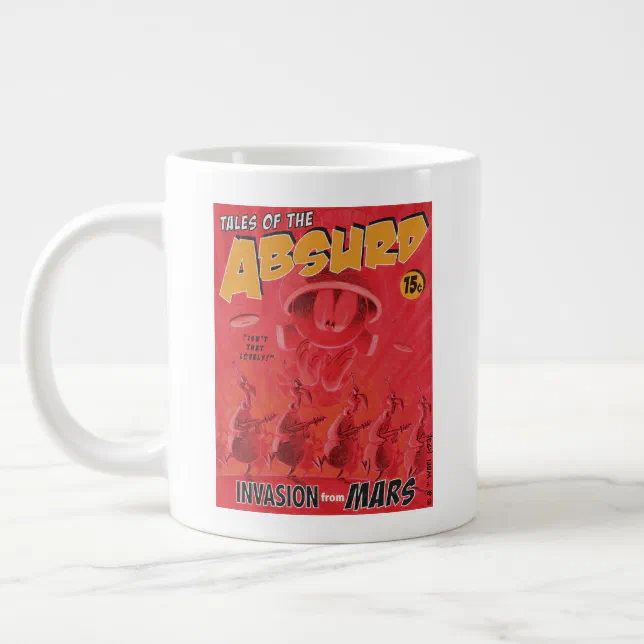 MARVIN THE MARTIAN™ Retro Invasion From Mars Comic Giant Coffee Mug ...
