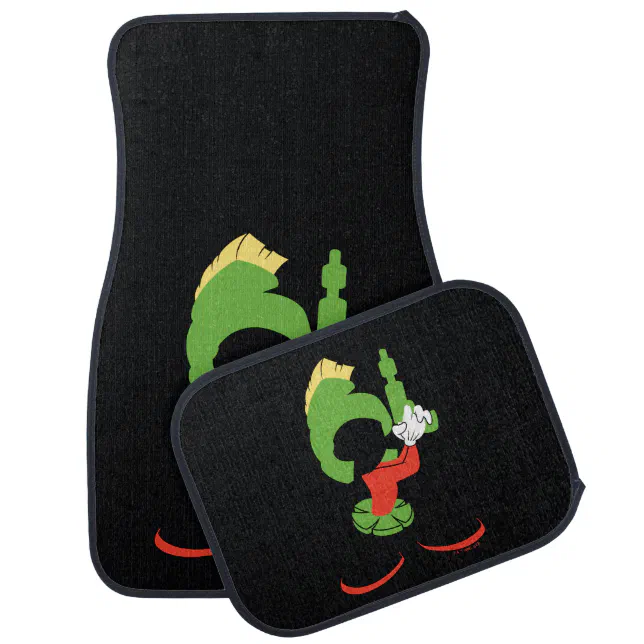 MARVIN THE MARTIAN™ Silhouette With Raygun Car Floor Mat | Zazzle