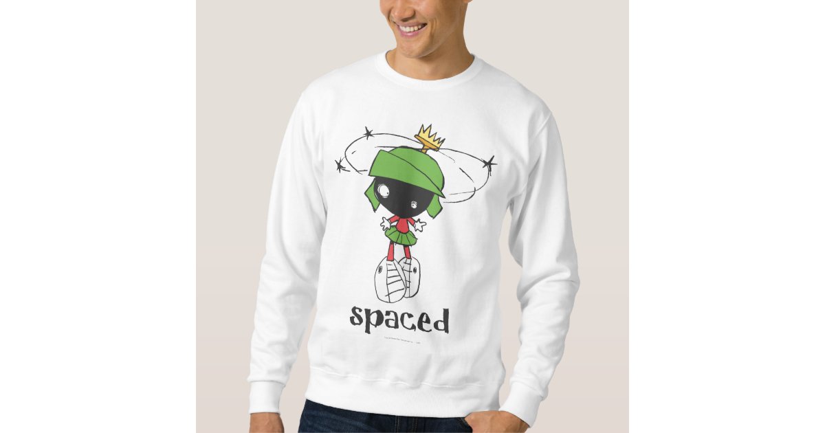 MARVIN THE MARTIAN™ Spaced Sweatshirt | Zazzle