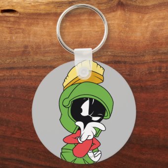 MARVIN THE MARTIAN™ Thinking Keychain | Zazzle