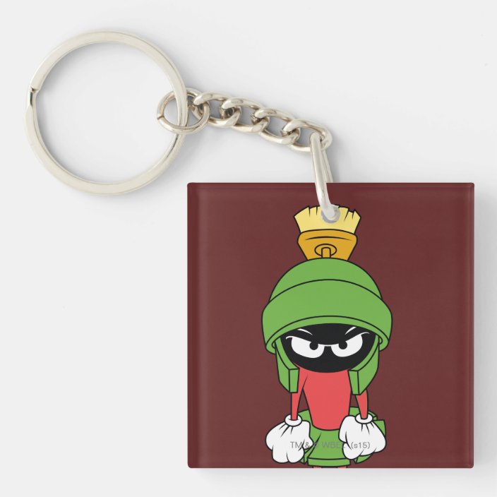 MARVIN THE MARTIAN™ Upset Keychain | Zazzle.com