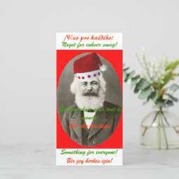 Marx Christmas Card | Zazzle
