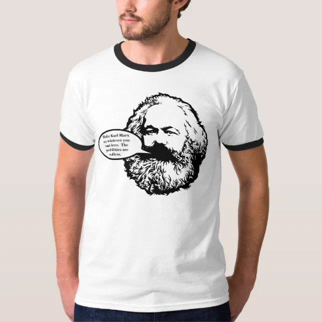Marx Customizable Talking Shirt | Zazzle