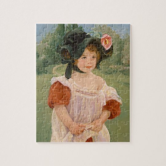 Mary Cassatt "Spring: Margot Standing in a Garden" Jigsaw Puzzle ...