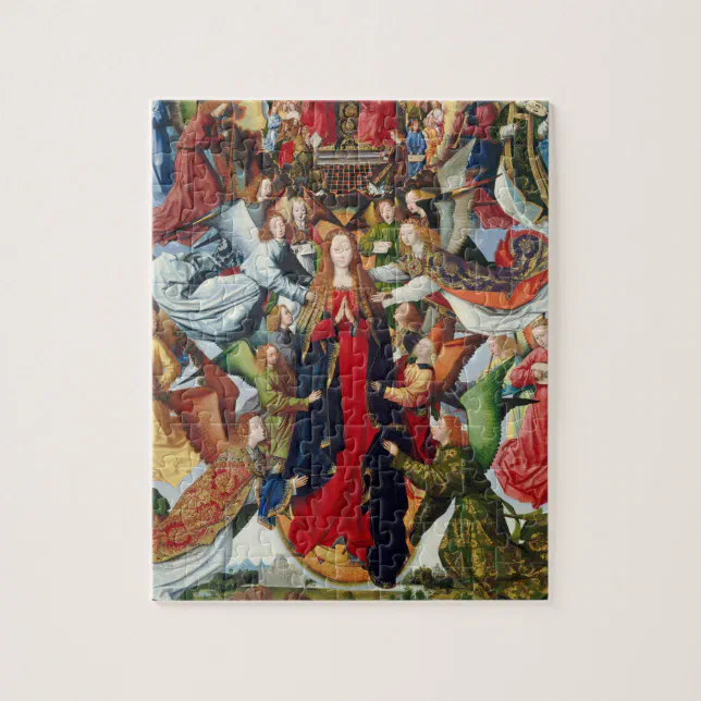 Mary, Queen of Heaven, c. 1485- 1500 Jigsaw Puzzle | Zazzle