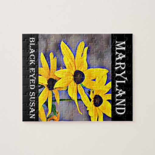 Maryland Black Eyed Susan Jigsaw Puzzle | Zazzle