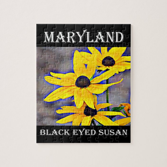 Maryland Black Eyed Susan Jigsaw Puzzle | Zazzle.com