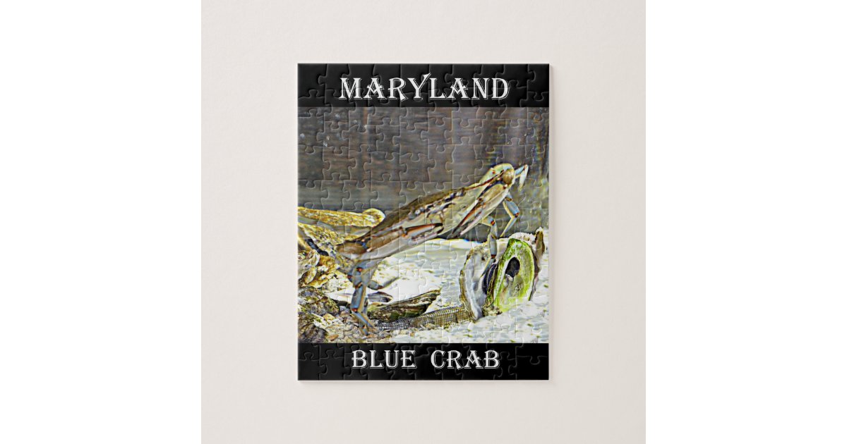 Maryland Blue Crab Jigsaw Puzzle | Zazzle