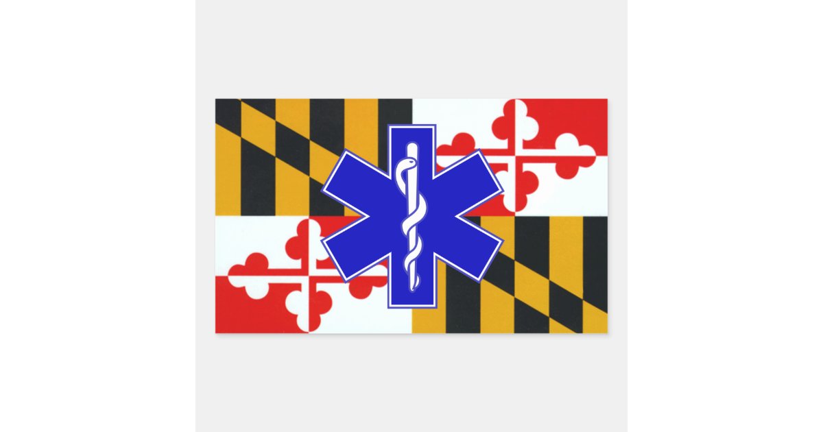 Maryland EMT sticker | Zazzle