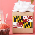 Maryland flag rectangular sticker | Zazzle