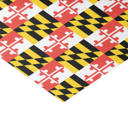 Maryland Flag Tissue Paper | Zazzle