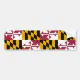 Maryland State Flag Bumper Sticker | Zazzle