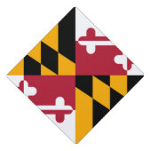 Maryland State Flag Design Graduation Cap Topper | Zazzle