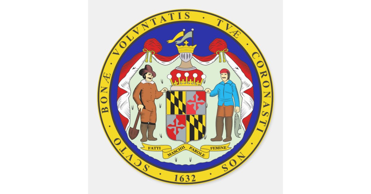 Maryland State Seal | Zazzle