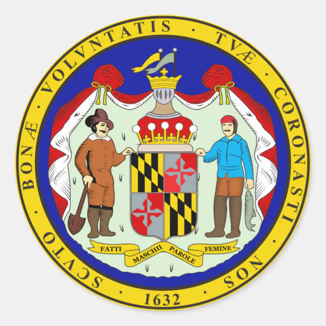 Maryland State Seal | Zazzle