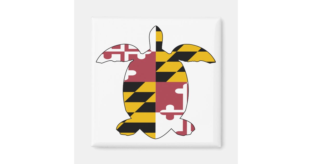 Maryland Turtle Magnet | Zazzle