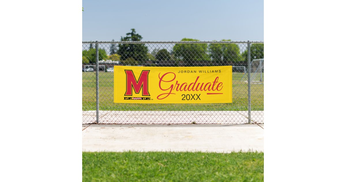 Maryland University | Graduation Banner | Zazzle