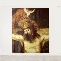 Masaccio's Holy Trinity Tapestry | Zazzle