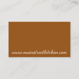 Masala Dosas Indian Food Cuisine Restaurant Chef Business Card | Zazzle