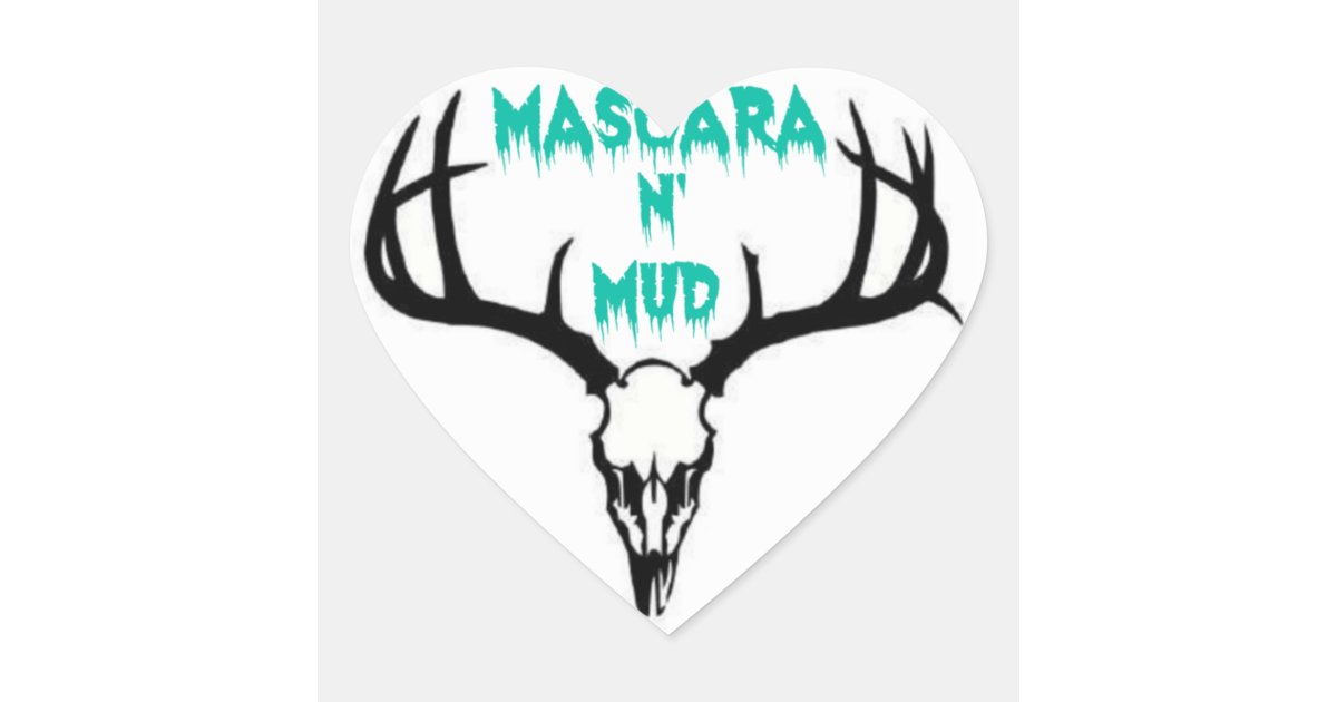 Mascara N' Mud Sticker Sheet | Zazzle