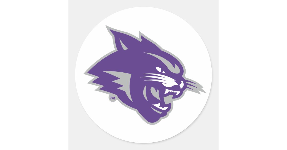 Mascot Mark Classic Round Sticker | Zazzle