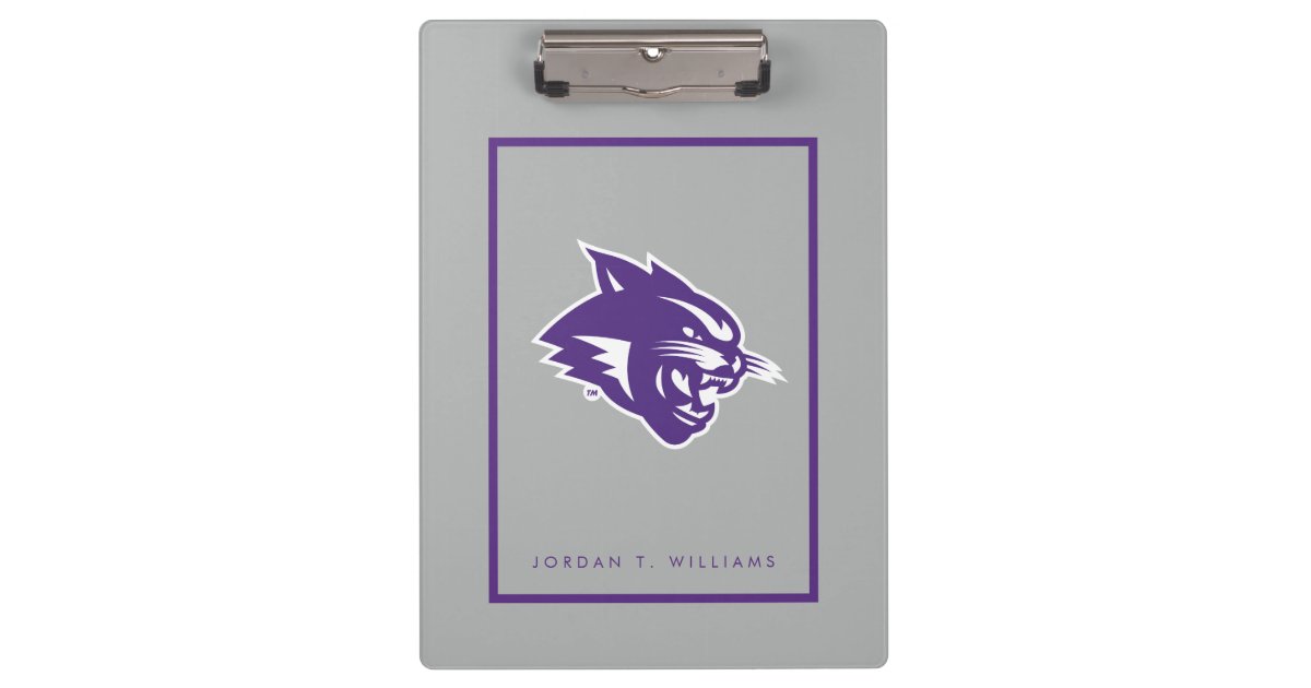 Mascot Mark Clipboard | Zazzle