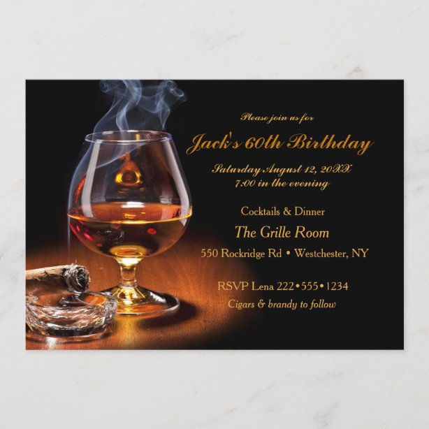 Cigars Invitations | Zazzle