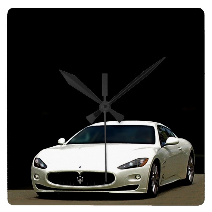 Maserati GranTurismo CLOCK | Zazzle.com