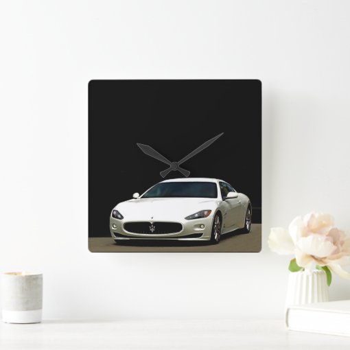 Maserati GranTurismo CLOCK | Zazzle
