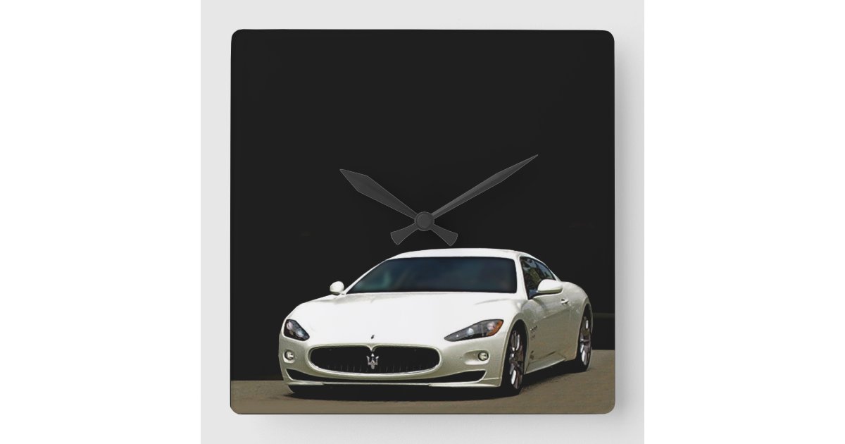 Maserati GranTurismo CLOCK | Zazzle