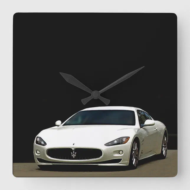 Maserati GranTurismo CLOCK | Zazzle