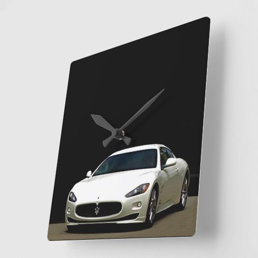 Maserati GranTurismo CLOCK | Zazzle
