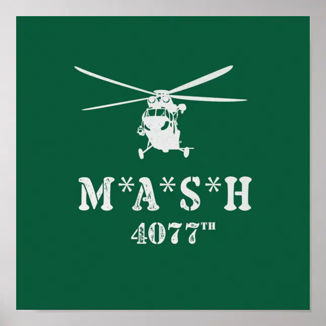 MASH TV Shows Poster | Zazzle