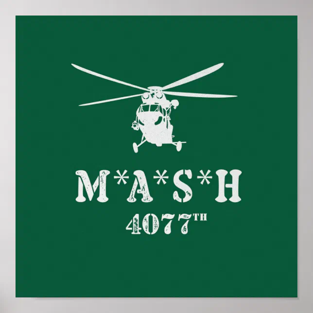 MASH TV Shows Poster | Zazzle
