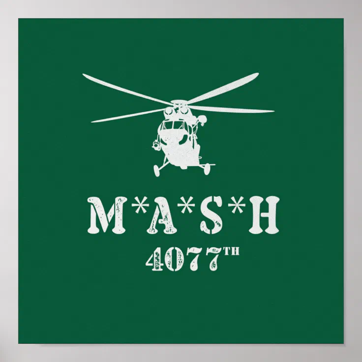 MASH TV Shows Poster | Zazzle