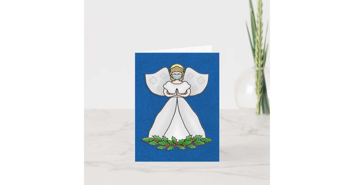 "Masked Angel" Card | Zazzle