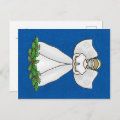 “Masked Angel” Postcard | Zazzle