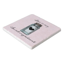 Mason Jar Love is my Secret Ingredient Canning Trivet | Zazzle