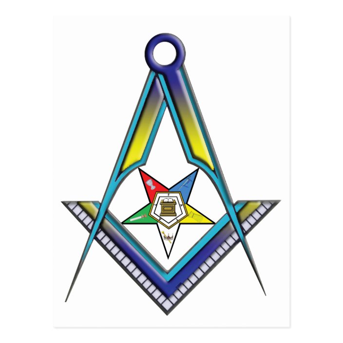 Mason OES Postcard | Zazzle.com