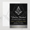 Masonic Annual Installation of Officers Invitation | Zazzle