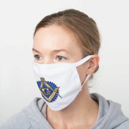 Masonic blue lodge mask | Zazzle