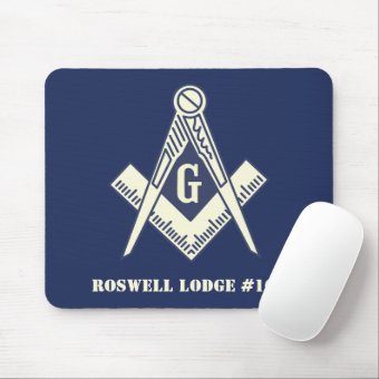 Masonic Blue Lodge Mouse Pad | Zazzle