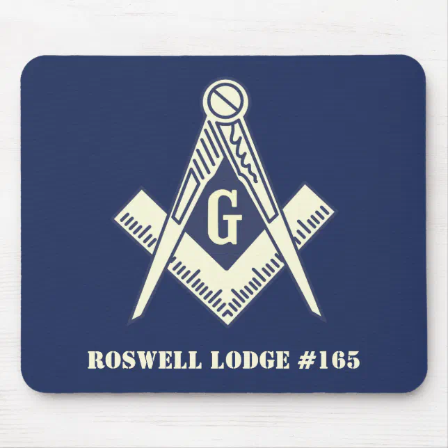 Masonic Blue Lodge Mouse Pad | Zazzle