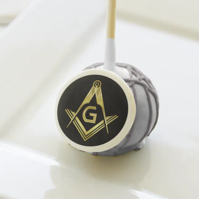 Masonic Cake Pops | Freemason Cake Ideas | Zazzle