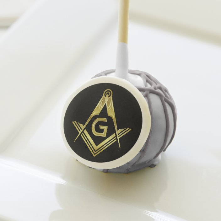 Masonic Cake Pops | Freemason Cake Ideas | Zazzle